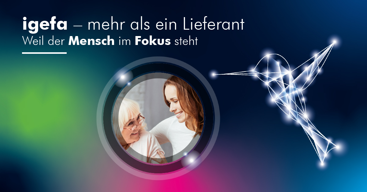 igefa auf der Fachmesse Altenpflege: stationäre und mobile Pflege im ...