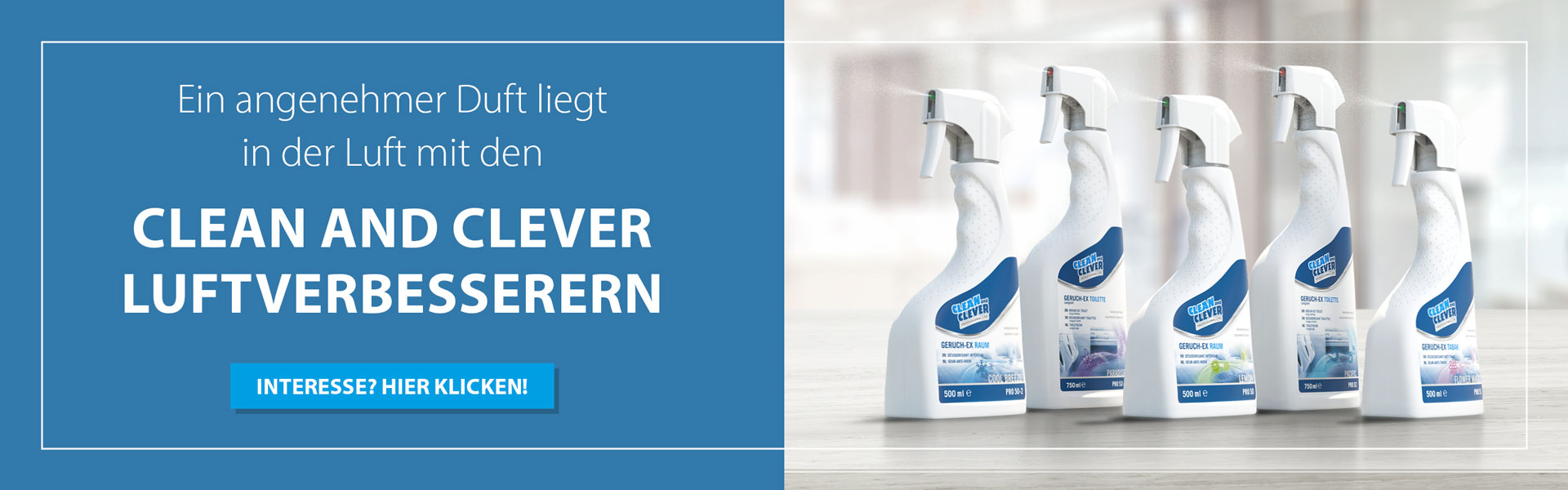 CLEAN and CLEVER | PROFESSIONAL oder SMART Line für Reinigungs ...